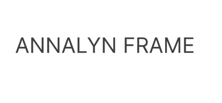 Annalyn Frame Logos – Annalyn Frame
